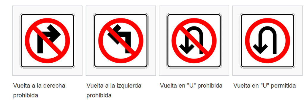 Some traffic signs in Spanish - spanishNY.com