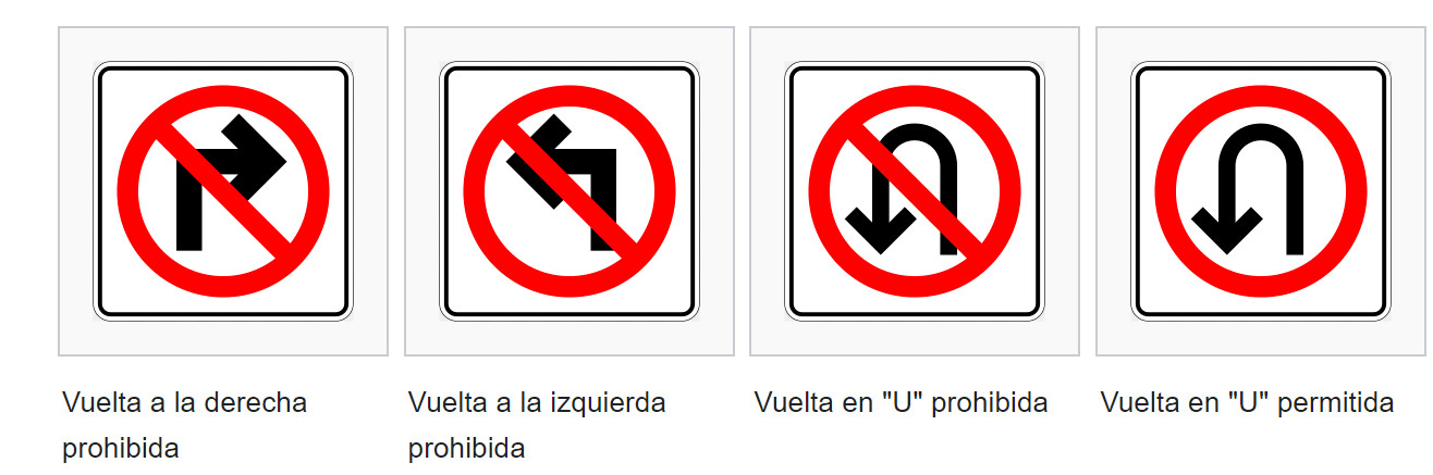 Some traffic signs in Spanish - spanishNY.com
