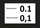 Decimal Comma or Decimal Point? - spanishNY.com